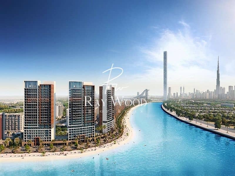 Exclusive Listing | Crystal Lagoon View|Modern 1 Bed| 48 Azizi Riviera ...