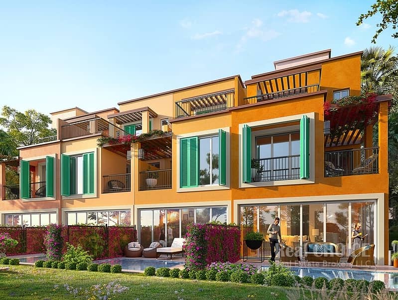 Picturesque Designs | Traditional Interior 5BR Townhouse in DAMAC ...