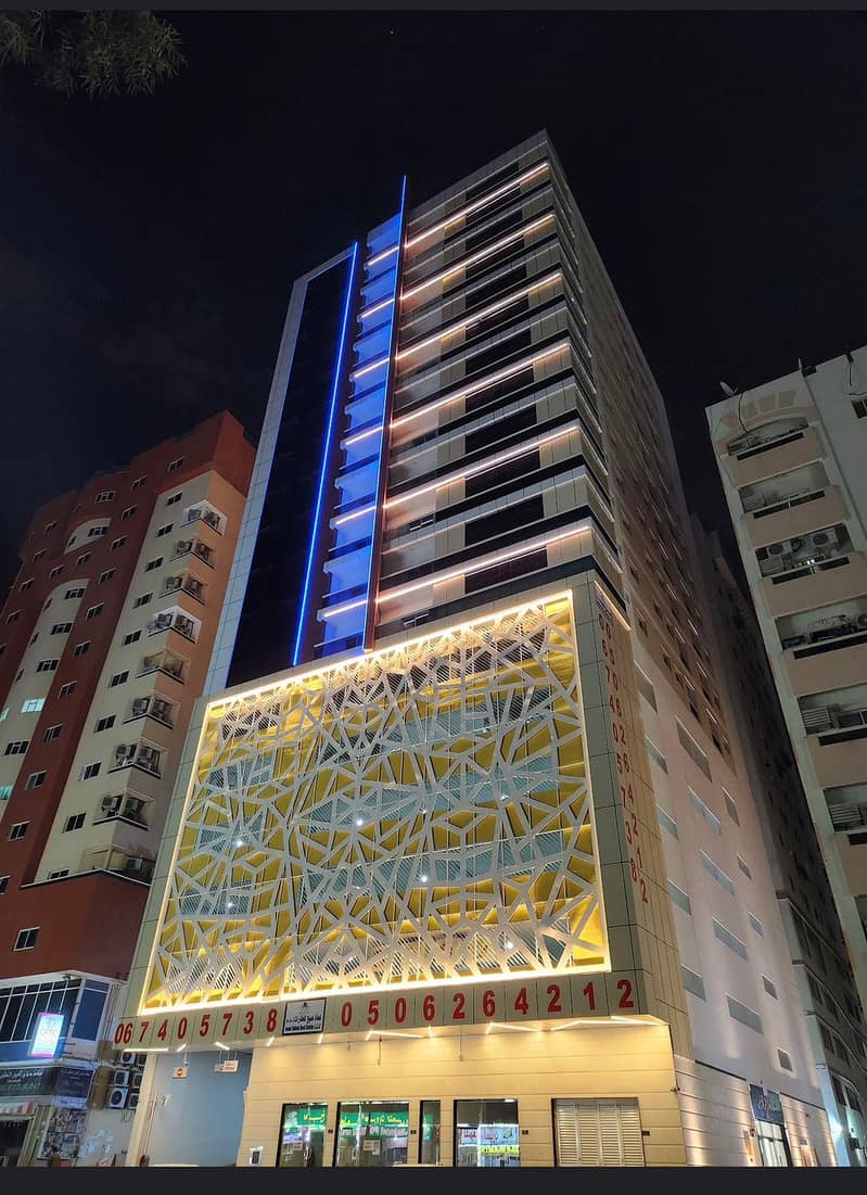 For rent in Ajman, a new residential tower has been opened in Al ...