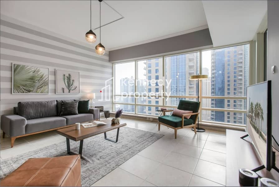 Dubai Marina，Al Sahab Tower，Al Sahab Tower 1 1 卧室 1850000 AED - 7517828 ...