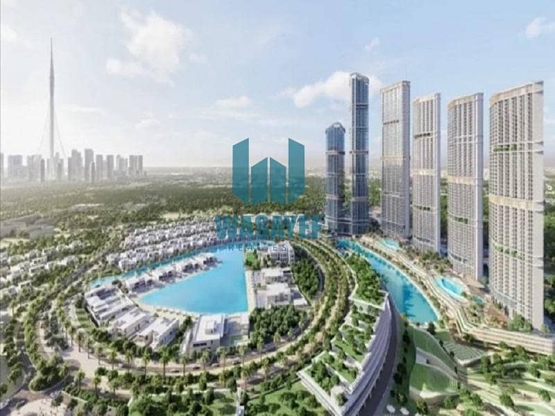 Bukadra，Sobha Hartland 2，330 Riverside Crescent 1 卧室 1489000 AED ...