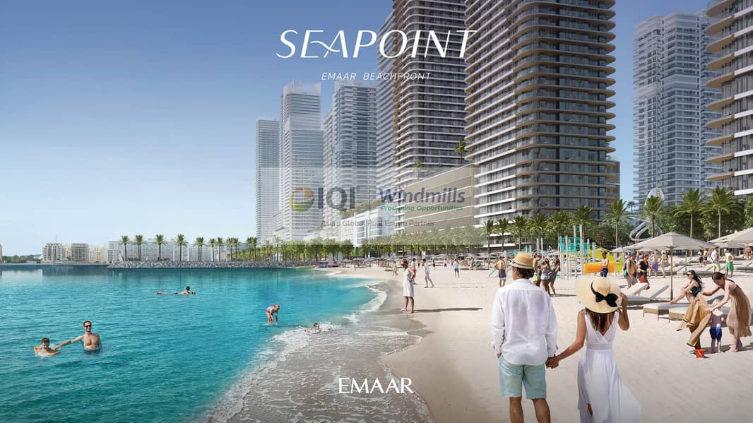 Dubai Harbour，Emaar Beachfront，Seapoint 1 卧室 2700000 AED - 7564447 | Bayut.com