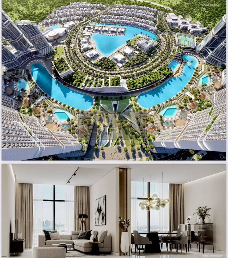 Bukadra，Sobha Hartland 2，330 Riverside Crescent 2 卧室 2252000 AED ...