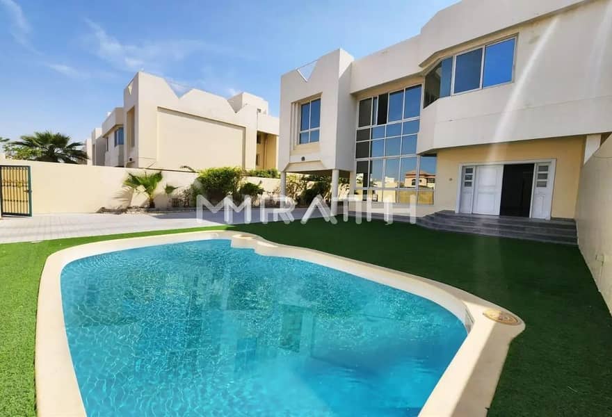 Well Maintained 4BR Villa | Private Pool | Garden | Bayut.com
