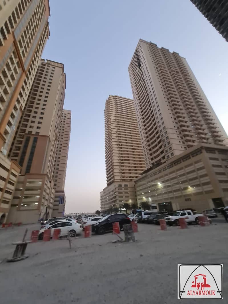 BEAUTIFUL TWO BEDROOM HALL WITH BALCONY IN LAVENDER TOWER AJMAN | Bayut.com