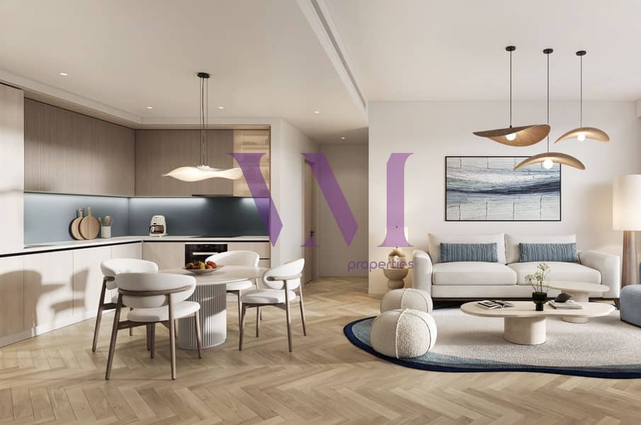 Квартира в Аль Марджан Айленд，Nikki Beach Residences, 2 cпальни ...