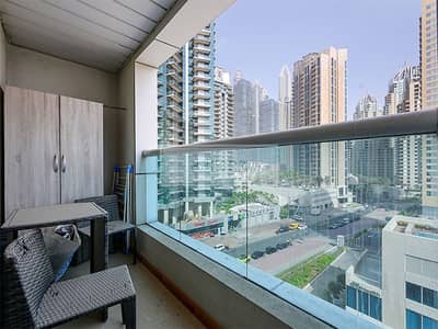 Furnished | Partial Marina View | With Balcony | Bayut.com