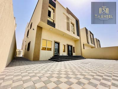 Villa shot, modern design, large courtyard, suitable for making a ...