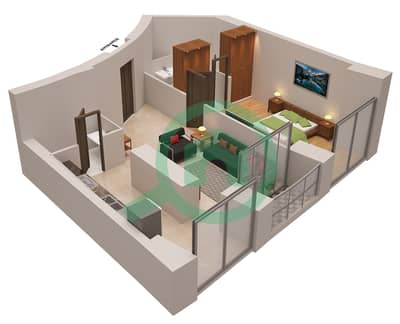 Cayan Tower Floor plans - Dubai Marina | Bayut Dubai