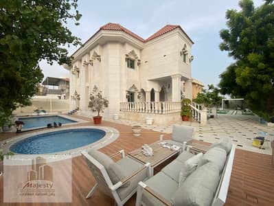 A high-end villa designed with a sophisticated design and covered with ...