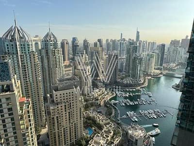 Upgraded | High Floor | Marina and Skyline View | Bayut.com