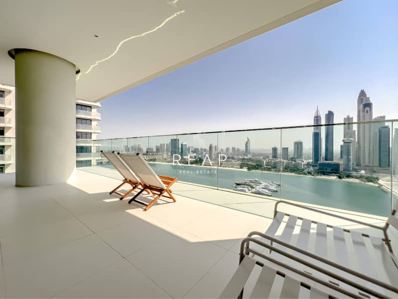 Full Sea View | Furnished | Huge L- Shaped Balcony | Bayut.com