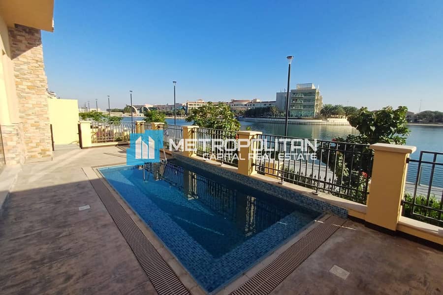 Canal View | Spacious 5BR Villa | Private Pool | Bayut.com