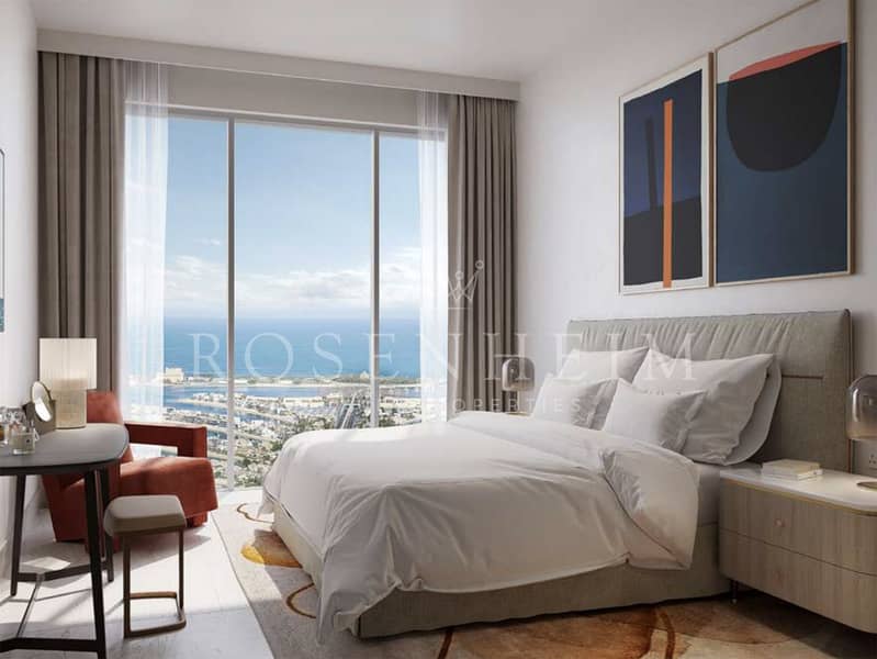 High Floor |Full Marina View |Private Beach Access | Bayut.com