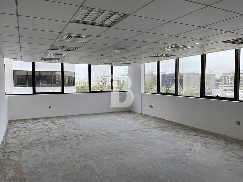 Fully Fitted Floor in a Commercial Building | DIP | Bayut.com