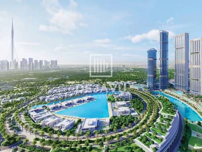 1BR Lagoon Community | Meydan Race View | Top Floor | Bayut.com