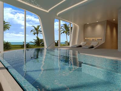 3 bedroom Duplex Villa Beach front - View of Wynn Resort at Marjan ...