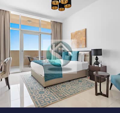 Fancy branded furnshed studio in Damac Ghalia tower Hi floor only ...