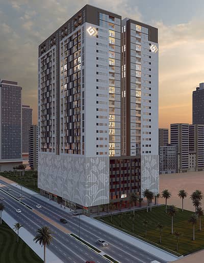 You now own a room and a hall in the heart of Ajman with a down payment ...