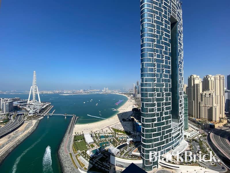 High Sea View Floor | Unique Upgrades | Furnished | Bayut.com