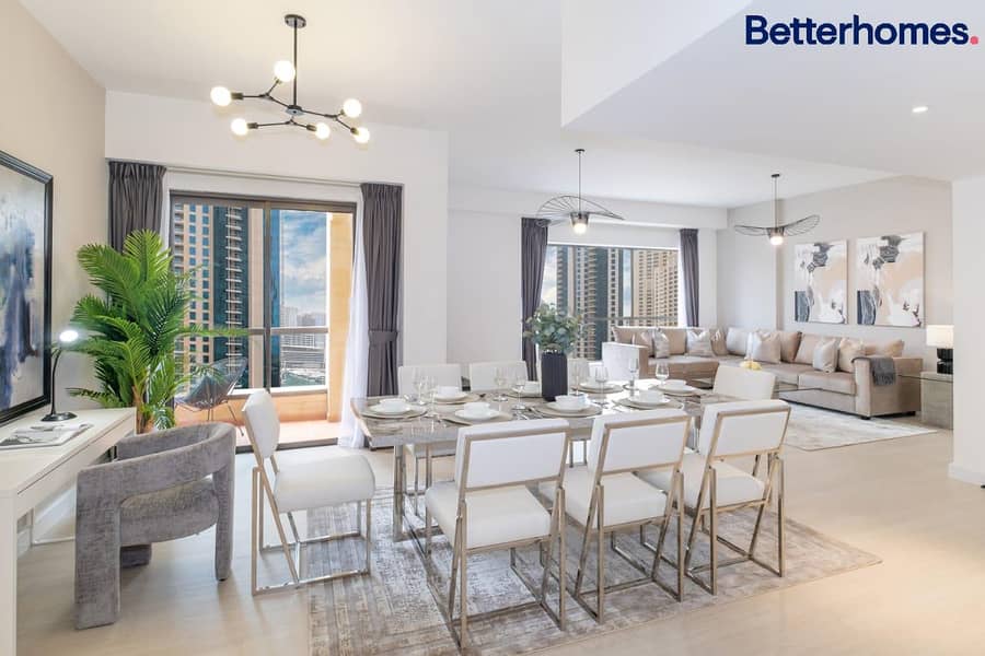 Upgraded | Furnished | VOT | Marina View | Bayut.com