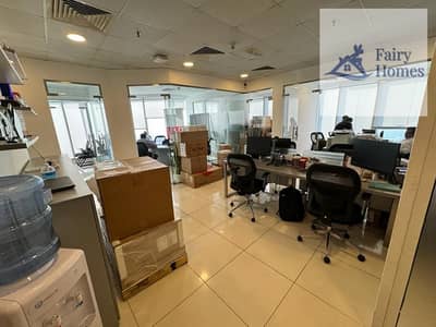 FITTED OFFICE FOR RENT IN BUSINESS BAY WITH FULL LAKE VIEW | Bayut.com