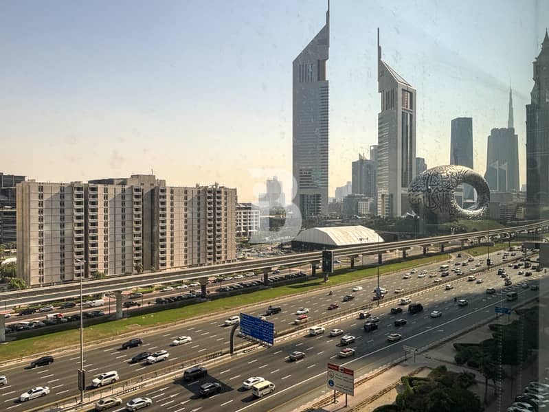 SZR | HUGE FITTED OFFICE | PREMIUM TOWER | Bayut.com