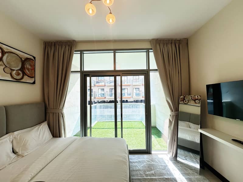 Modern Studio Retreat with Lounge Vibes in Villa Myra, JVC! 🌟 | Bayut.com