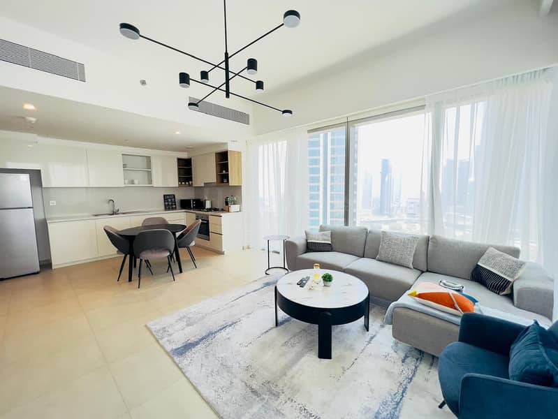High Floor | Modern Furnished | Zabeel View | Bayut.com