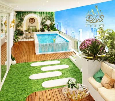 Privet pool \ Italian design \ 1% monthly\ Best Community \ Investment ...