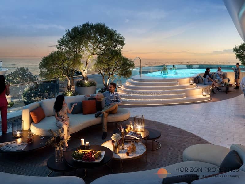 Unparalleled Luxury: The Crown Jewel Penthouse at La Mazzoni on Al Marjan Island | Bayut.com