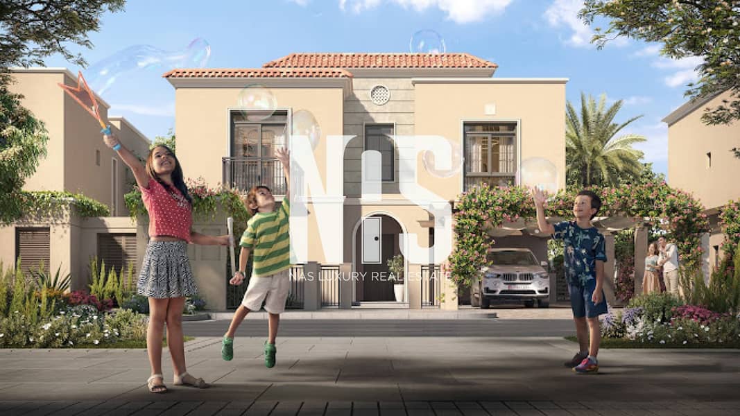 SINGLE ROW VILLA / YAS PARK VIEWS/SPACIOUS DESIGN | Bayut.com