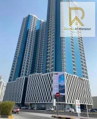 A luxury apartment for rent in Al Waha Towers with a panoramic view of ...