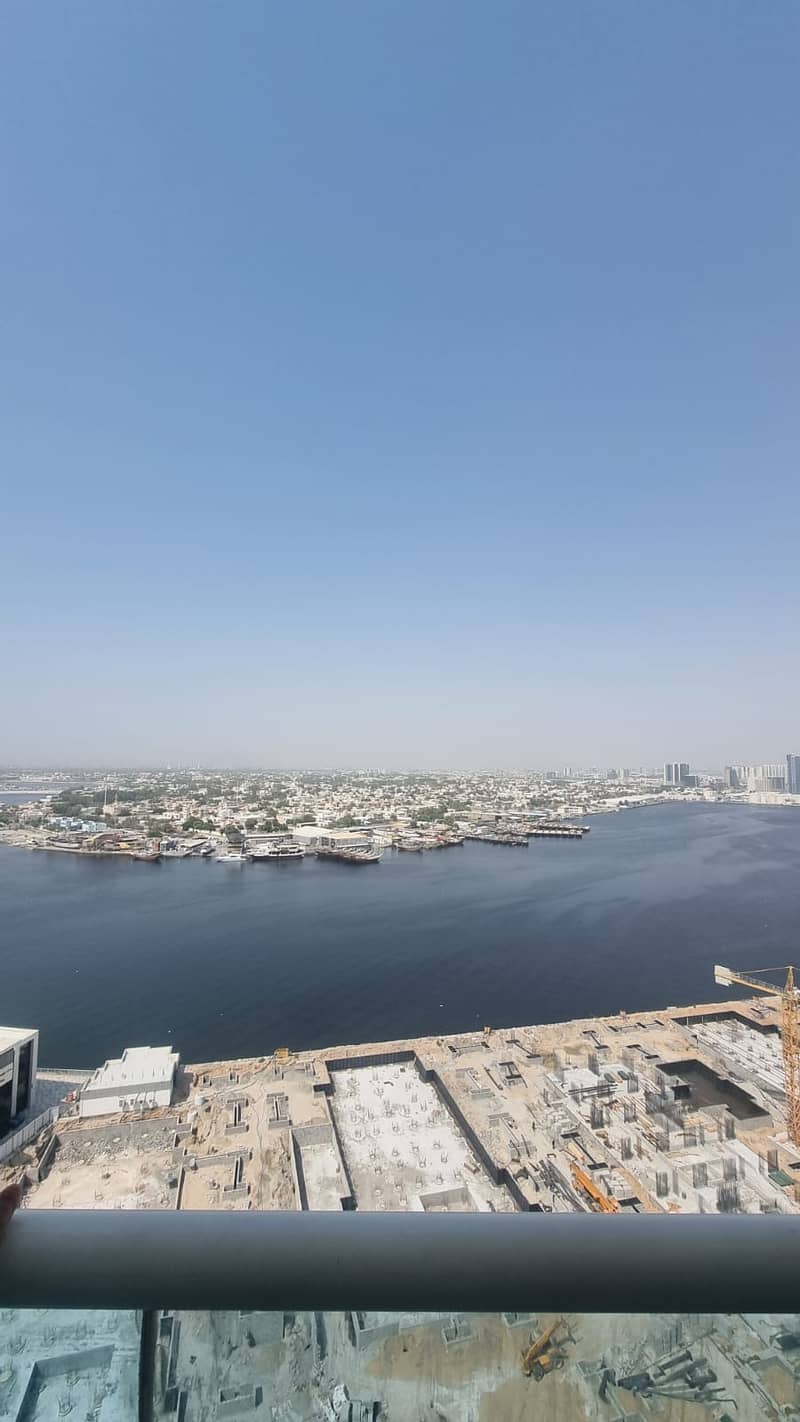 Furnished studio for monthly rent in Al Waha Towers, sea view, new ...