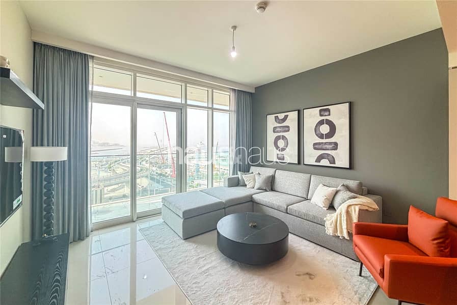 Sea and Palm View | Fully Furnished | Chiller Free | Bayut.com