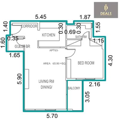 DISTRESS DEAL | 1BR | AJMAL MAKAN | READY TO MOVE | Bayut.com
