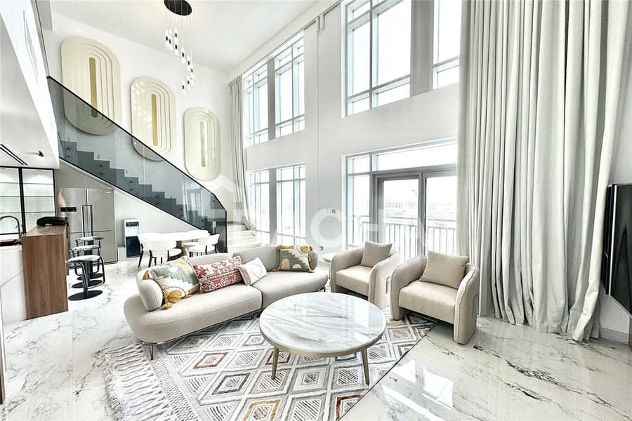 VACANT | Furnished | 2 BR Duplex + Study | Bayut.com