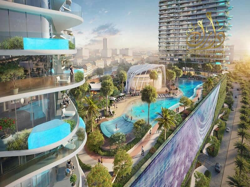 Dubai Sky Line View - Largest Lagoon - Luxury | Bayut.com