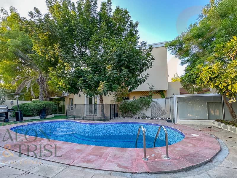 Private Pool Converted |Corner Plot |Upgraded unit | Bayut.com