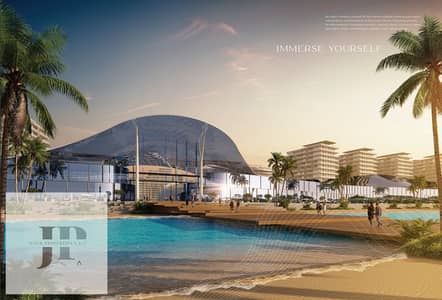 Azizi Vince \ Crystal Lagoon\ Venice City\ and Al Maktoum Airport\ at ...