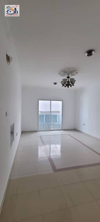 Studio for annual rent with balcony in Al Rumaila, second row from ...