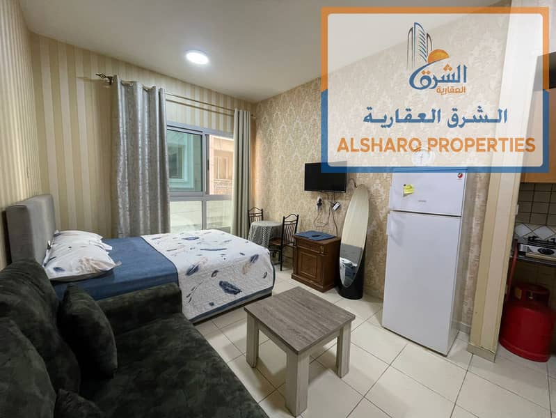 Furnished studio for rent in Al Jurf 2 - Ajman 🏡 📍 Location: Al Jurf 2 - Close to the court ...