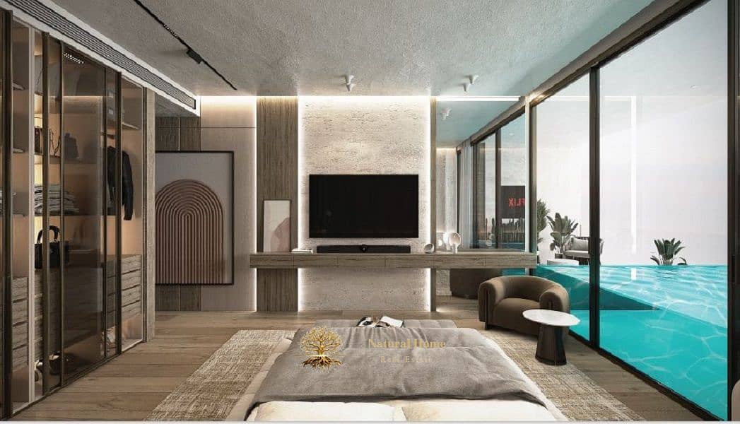 STUDIO WITH PRIVET POOL | 20% ROI | 80 MONTHS P. P | INVEST NOW ...