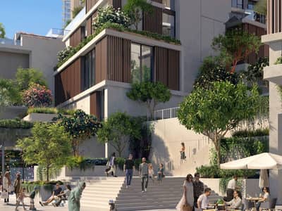 Corner Unit | Unique 3BR + M Triplex | Full Canal View | Bayut.com