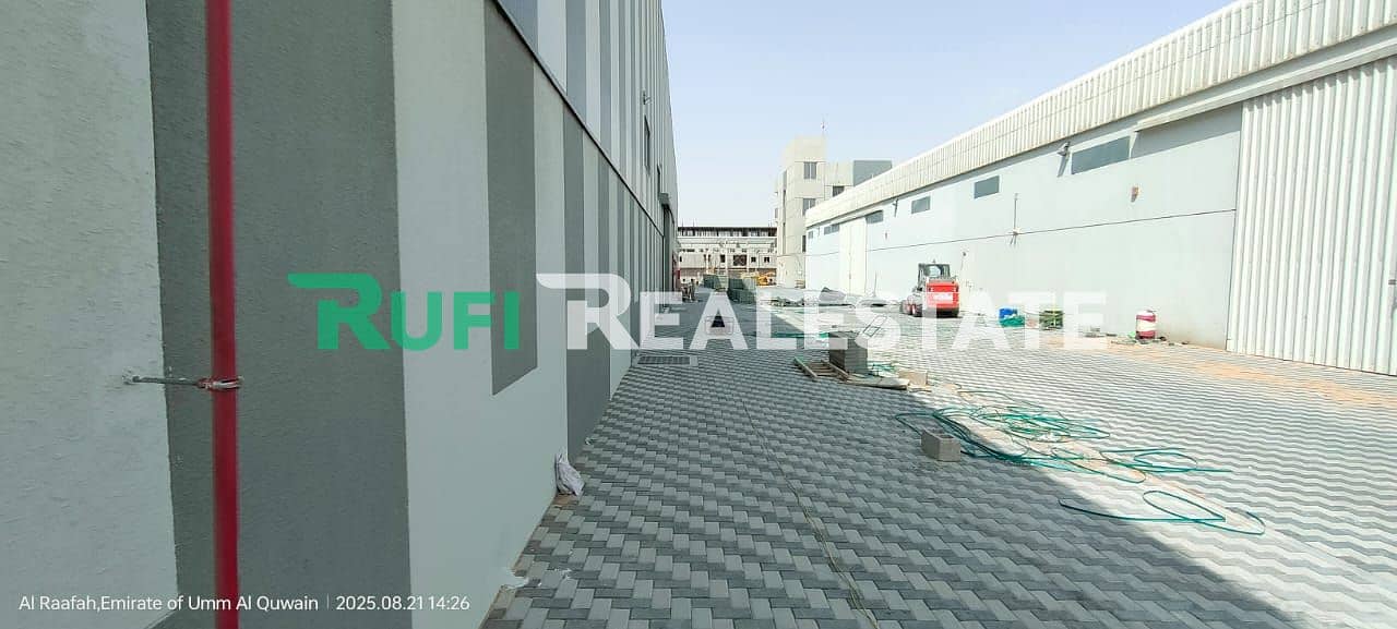BRAND NEW 3 SIDE CORNER 90 METERS ROAD FACING FRONT WAREHOUSE WITH ...