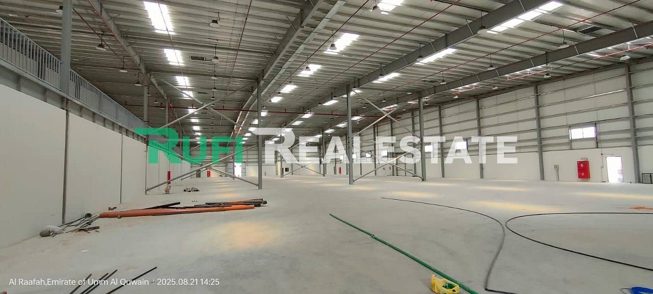 BRAND NEW 3 SIDE CORNER 90 METERS ROAD FACING FRONT WAREHOUSE WITH ...