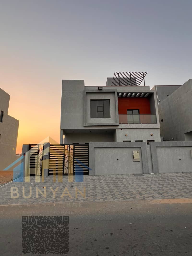 Code 130 Luxury villa in Al Zahia with 5 master bedrooms, majlis ...