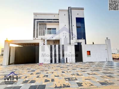 Without annual fees, own a modern villa in Ajman for sale, first resident, freehold, super ...