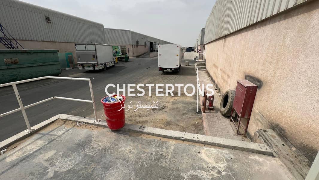 WAREHOUSE WITH LOADING DOC | DIP | 20KW | VACANT | Bayut.com