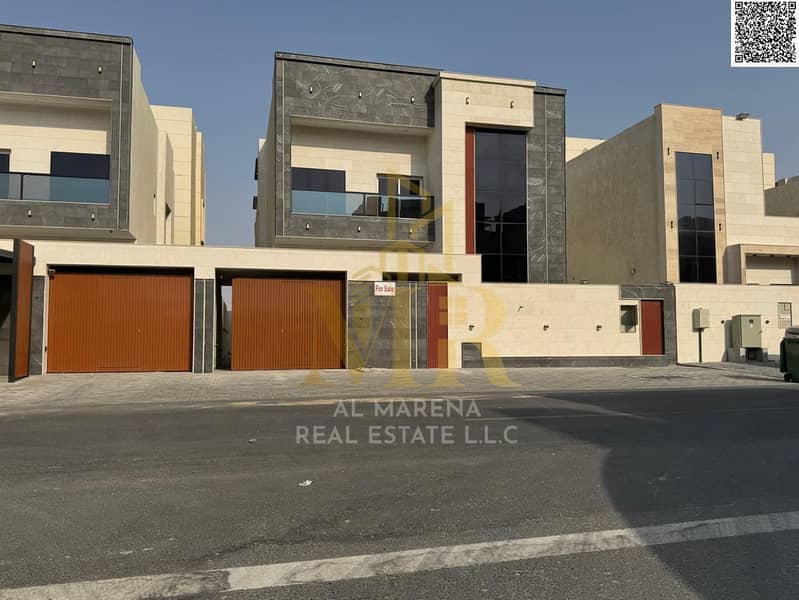 For sale - Luxury villa in Al Amerah area - Ajman | Two floors | 5 ...